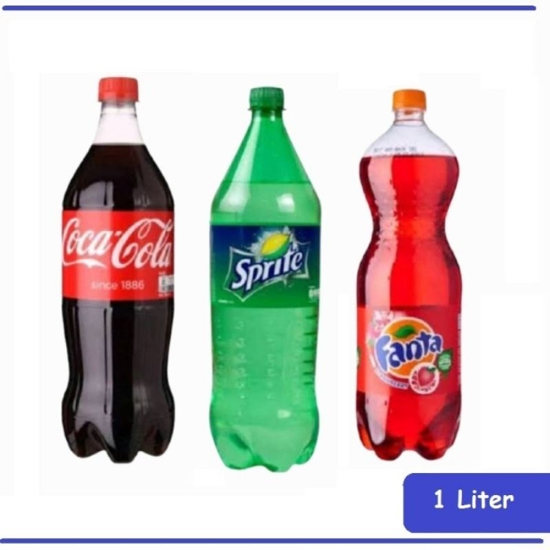 Jual COCA COLA SPRITE FANTA 1L | Shopee Indonesia