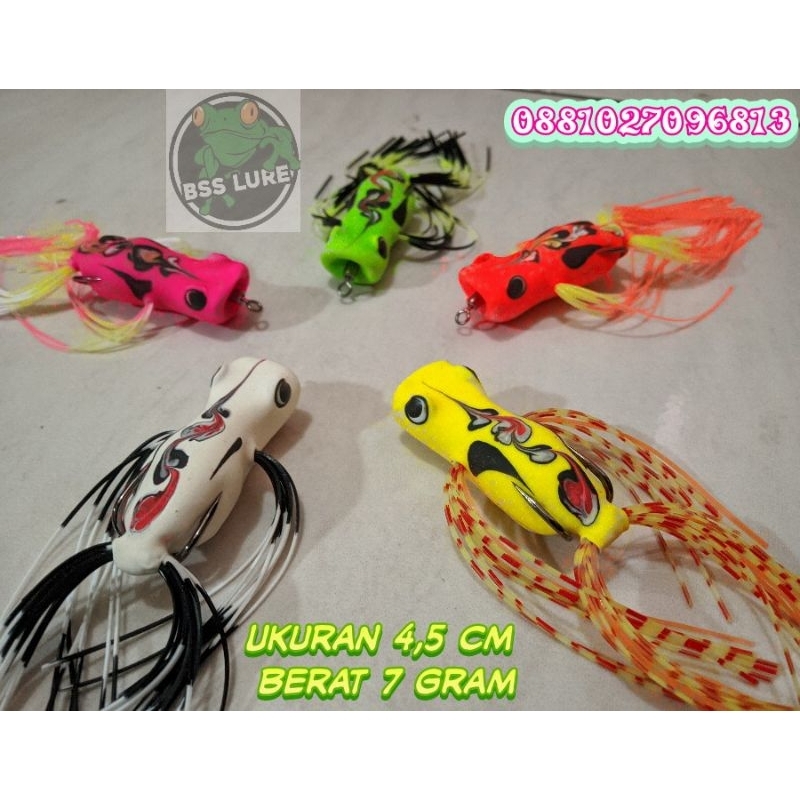 Jual POP FROG ukuran 4,5 cm berat 7 gram | Shopee Indonesia