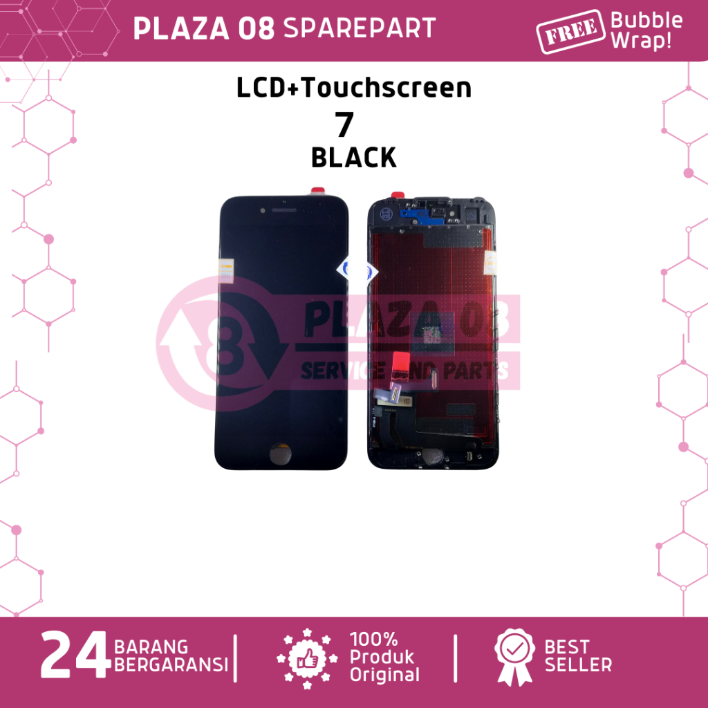 Jual LCD + Touchscreen IPH 7 (BLACK/WHITE) | Shopee Indonesia