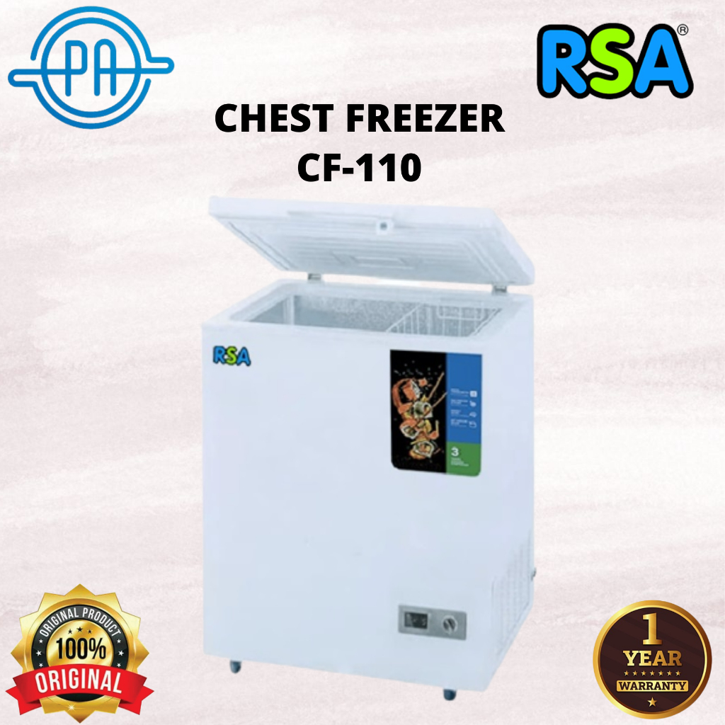 Jual CHEST FREEZER RSA CF110 / CF 210 / CF-310 / CF 420 FREEZER BOX RSA ...