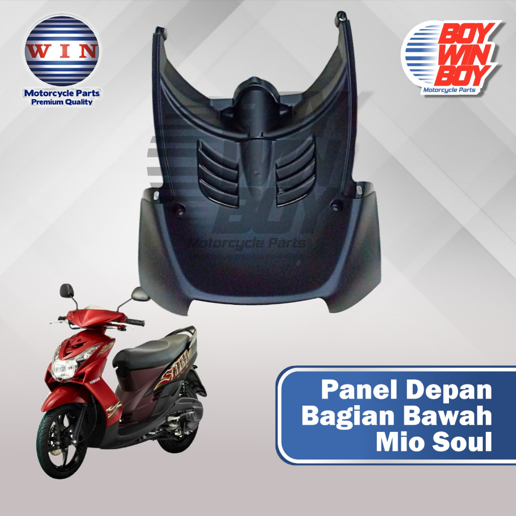 Jual PANEL DEPAN BAGIAN BAWAH MIO SOUL Sirip Dek Cover Front Lower merk ...