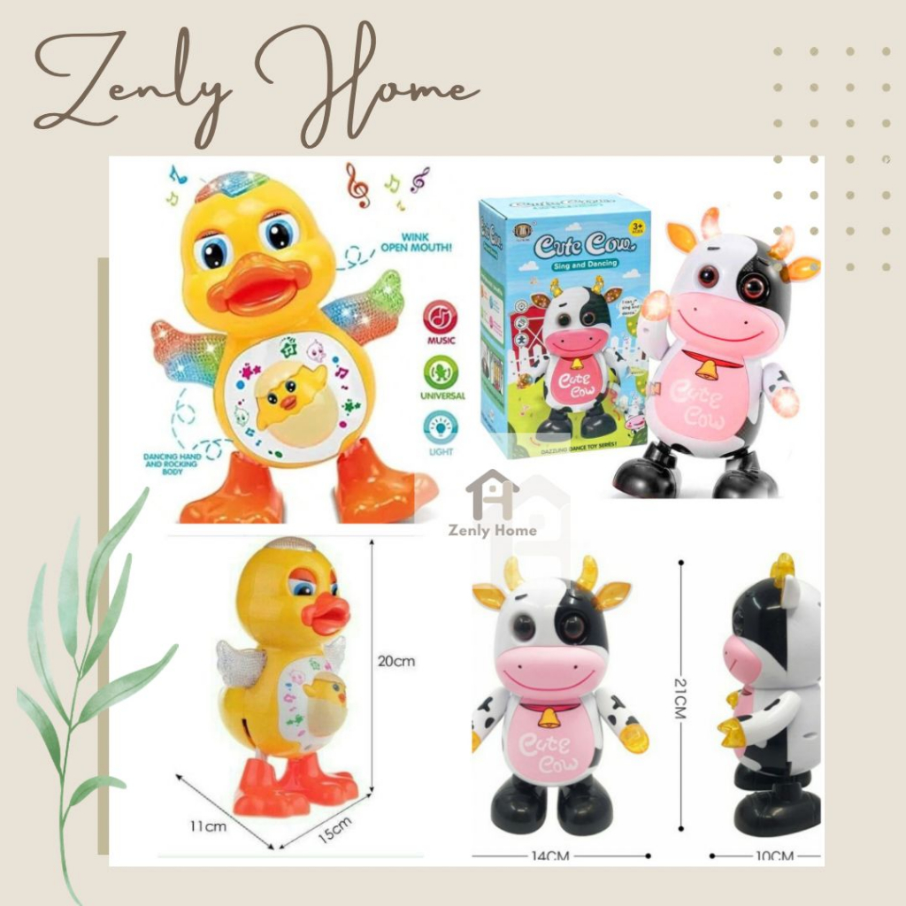 Jual Zen009-010 Mainan dancing duck/dancing cow/mainan robot anak bebek ... Jual Zen009-010 Mainan dancing duck/dancing cow/mainan robot anak bebek ...