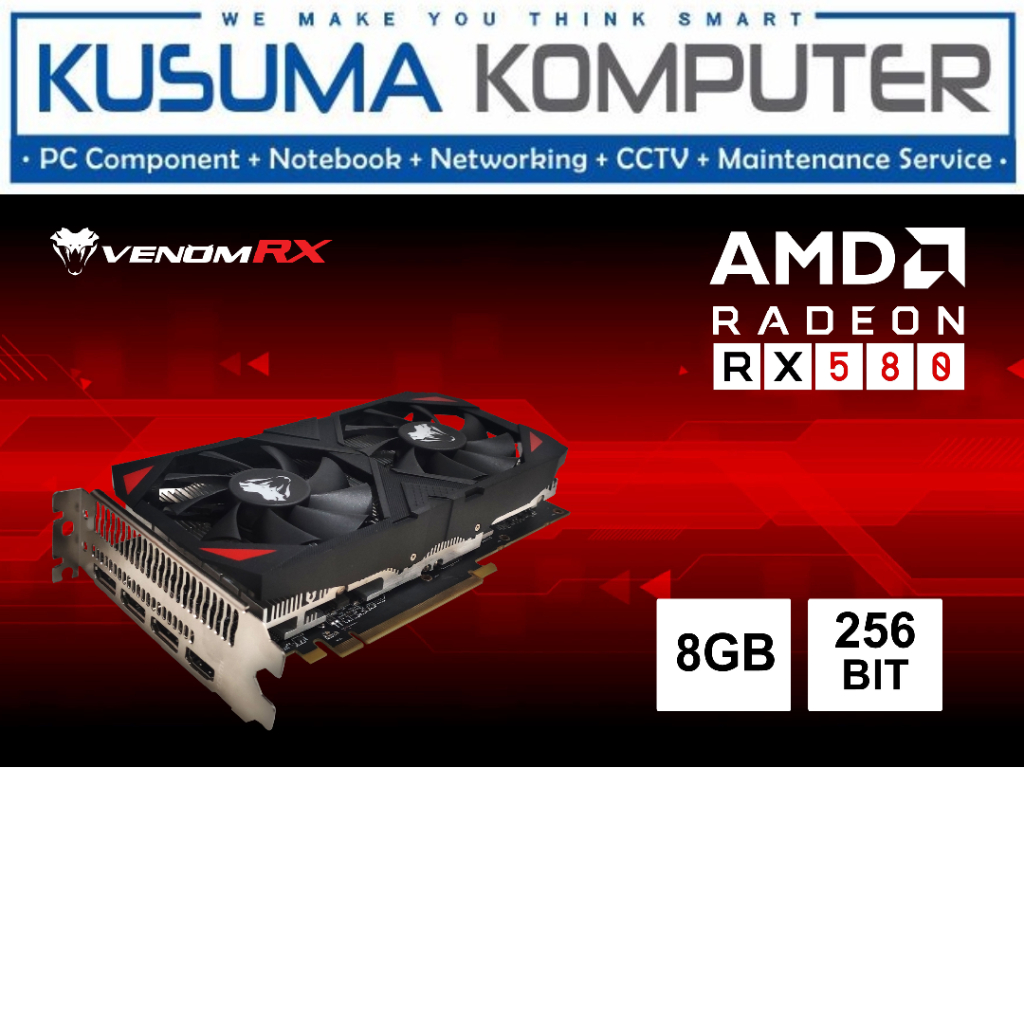 Jual Venomrx VGA Radeon RX580 RX 580 8GB GDDR5 | Shopee Indonesia