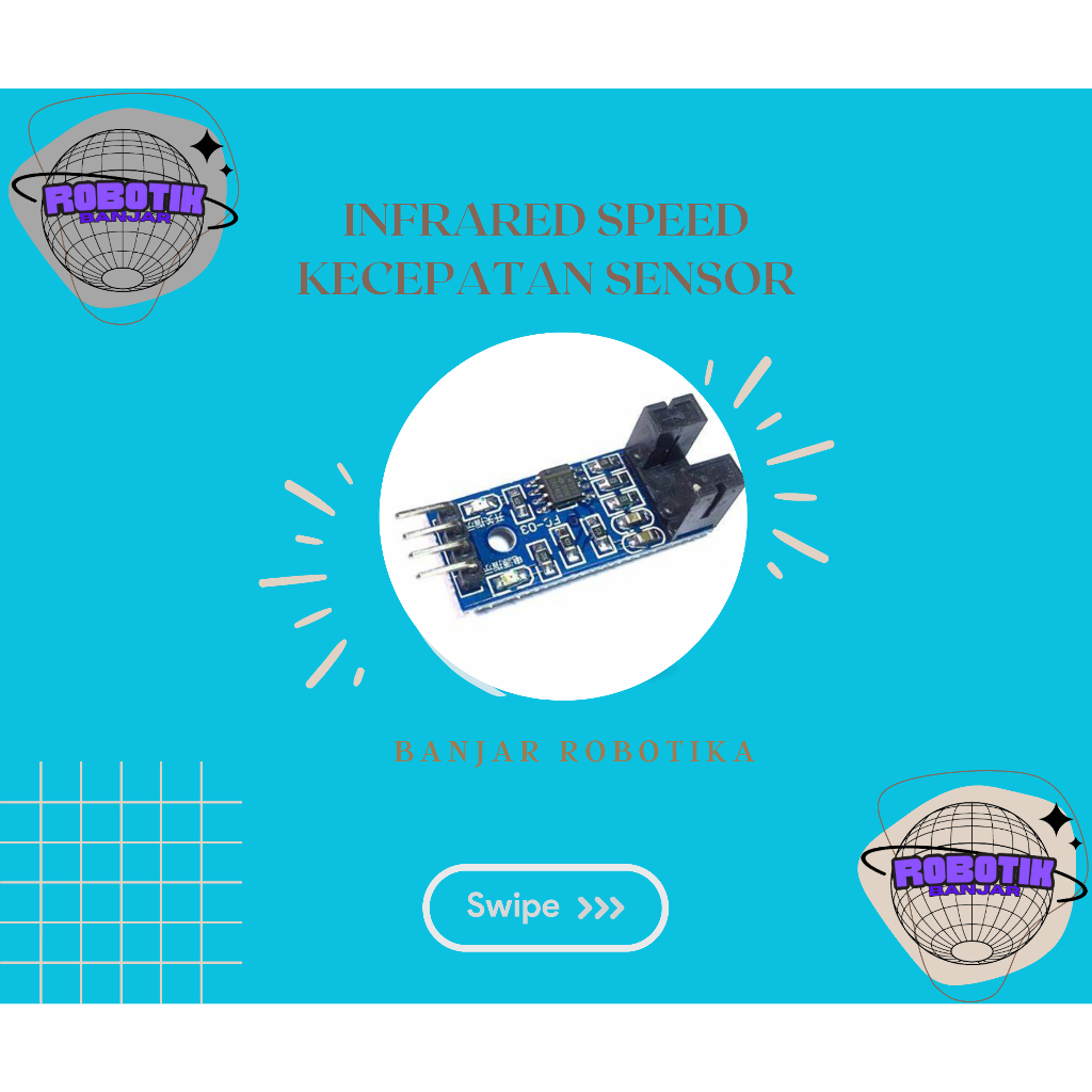 Jual Speed Sensor Infrared Modul Sensor Kecepatan Inframerah - Banjar ...