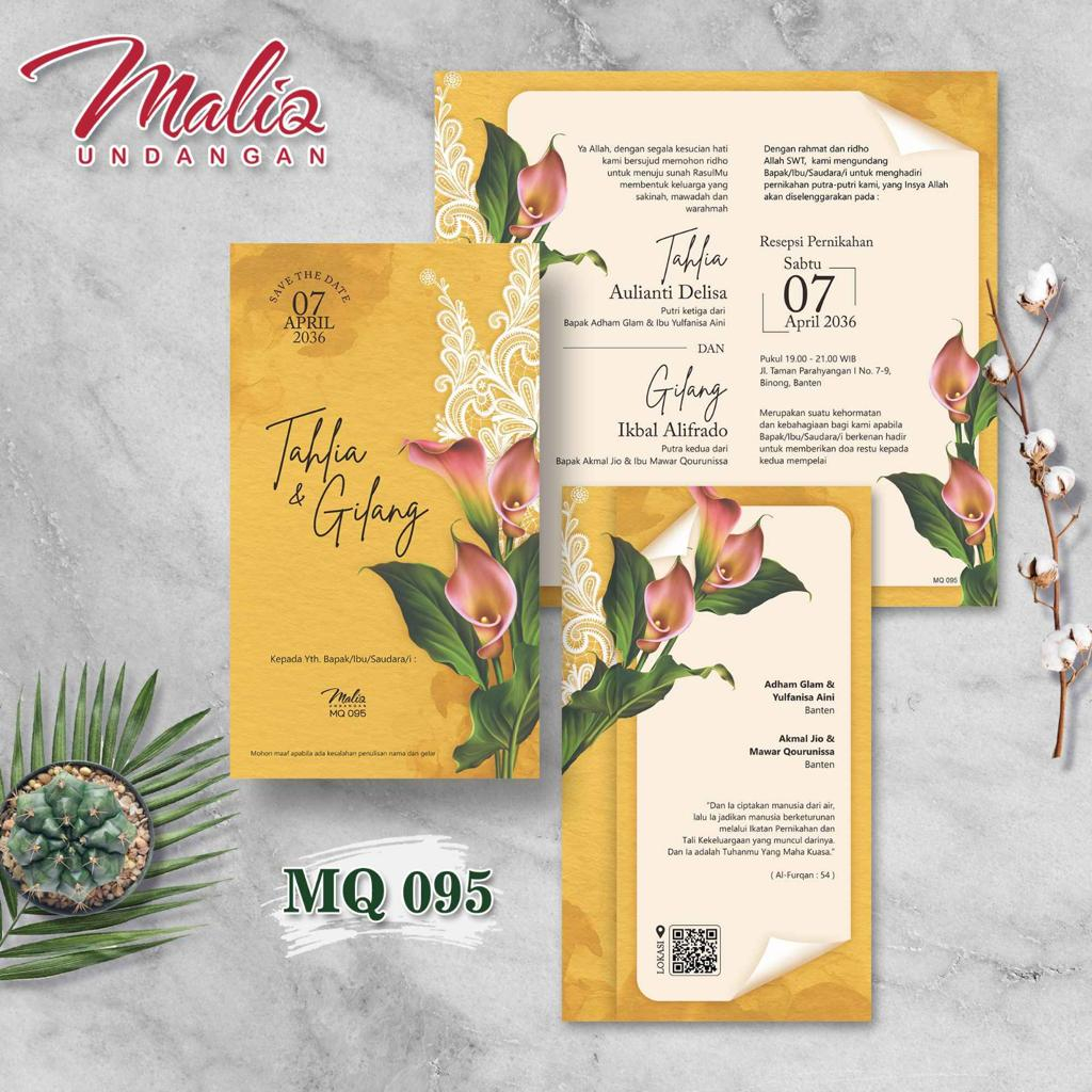 Jual Blangko Undangan Maliq 95 | Blangko Undangan kosong | Kertas ...