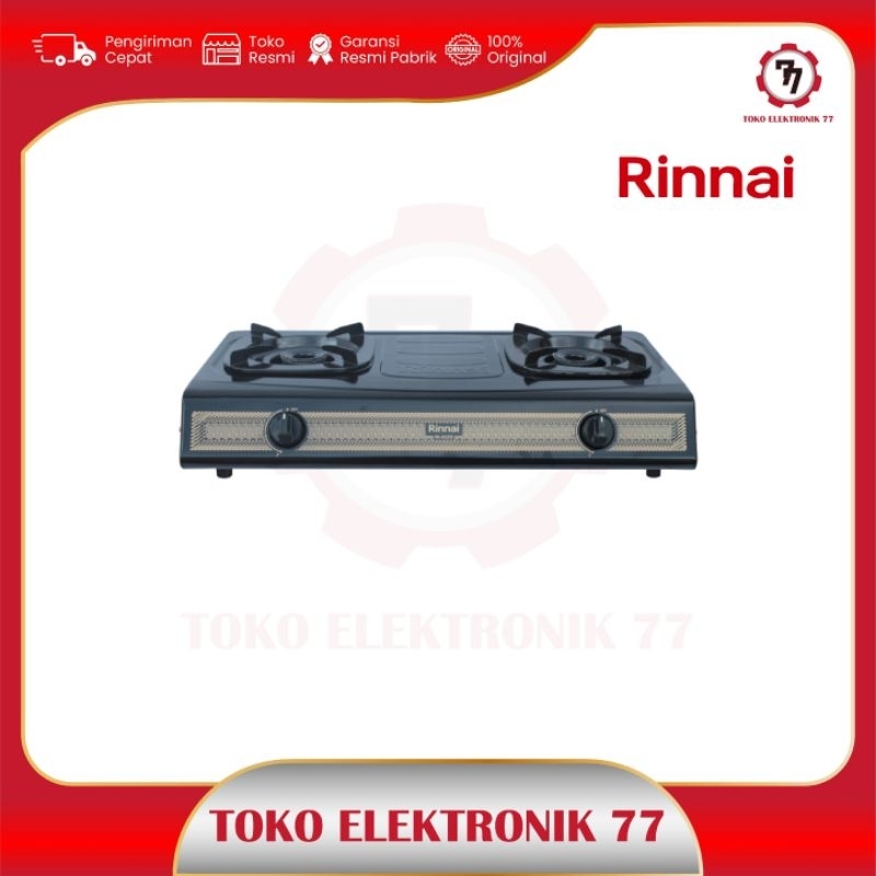 Jual Kompor Gas 2 Tungku Rinnai RI 522S / RI-522S | Shopee Indonesia
