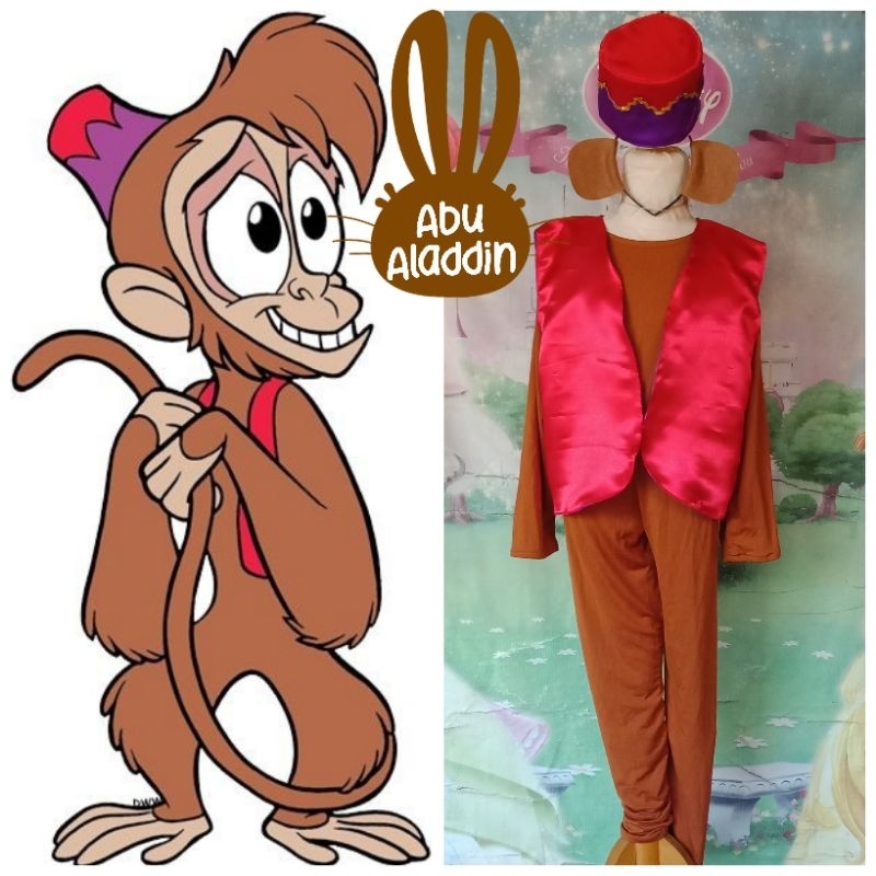 Jual Kostum Abu aladdin Anak Cosplay Abu Movie Aladin | Shopee Indonesia