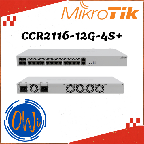 Jual Mikrotik CCR 2116 12G 4S+ CCR2116-12G-4S+ | Shopee Indonesia