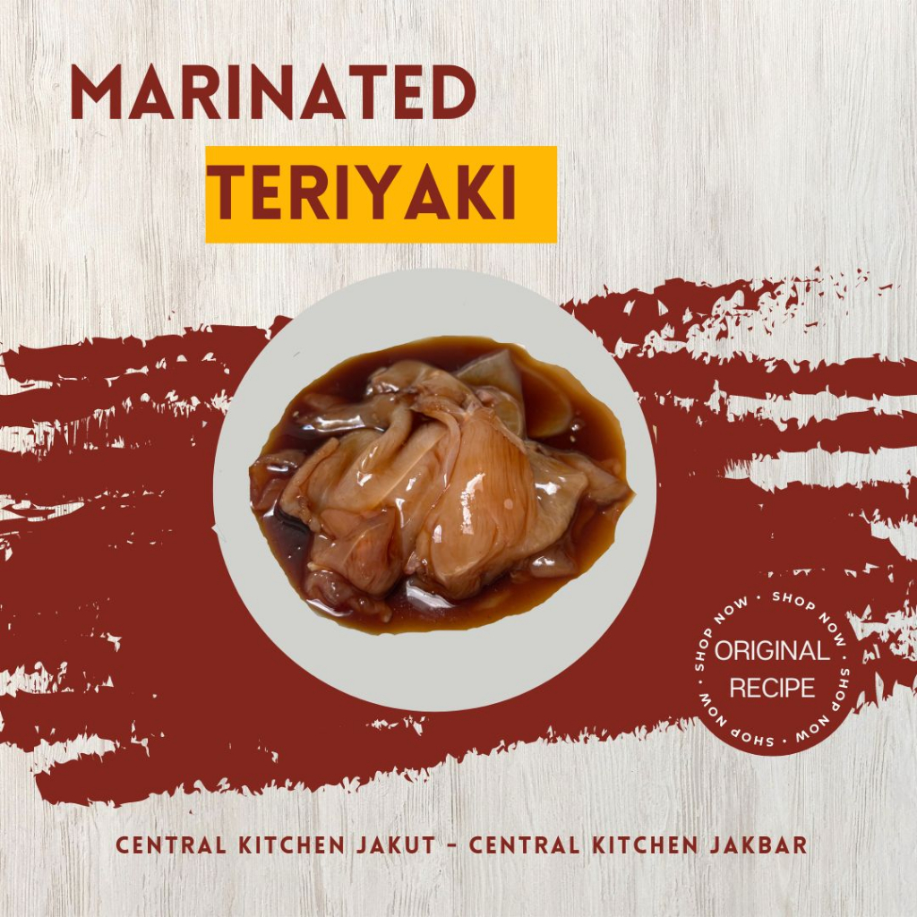 Jual Daging Ayam Slice Marinasi / Chicken TERIYAKI YAKINIKU SPICY ...