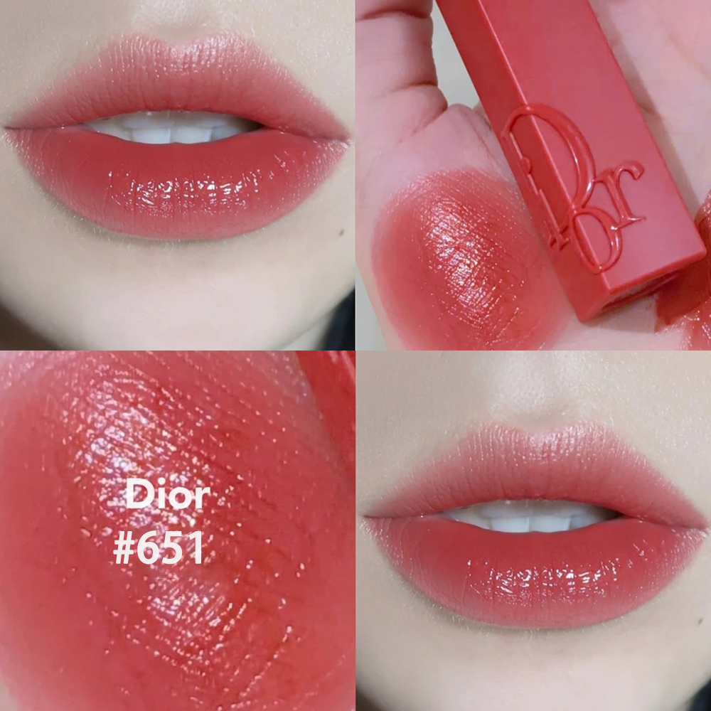 Jual Dior Addict Lip Tint New Formula Lip Tattoo Hydrating no-transfer Full Size #541#421#451 ...