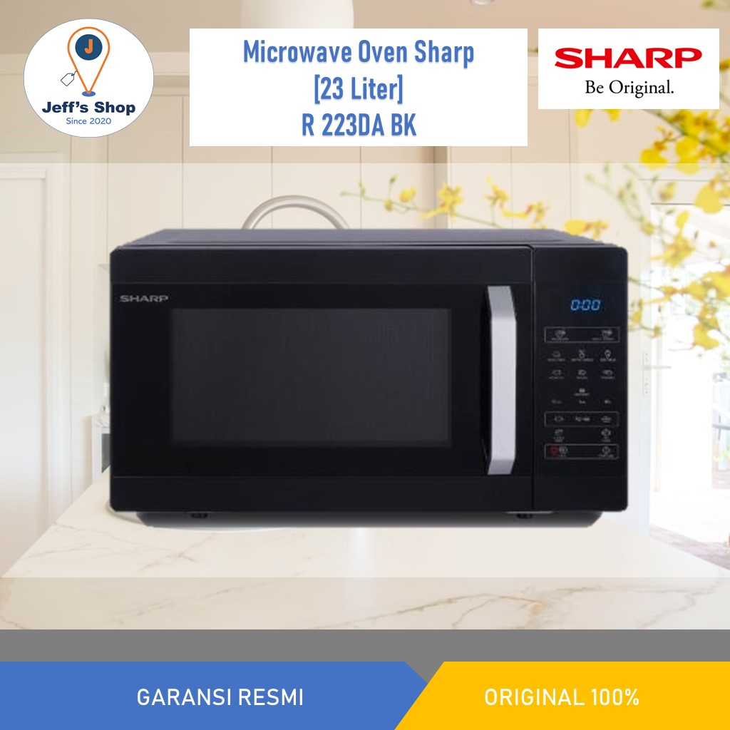Jual Sharp Microwave Oven [23 Liter] R 223DA BK | Shopee Indonesia