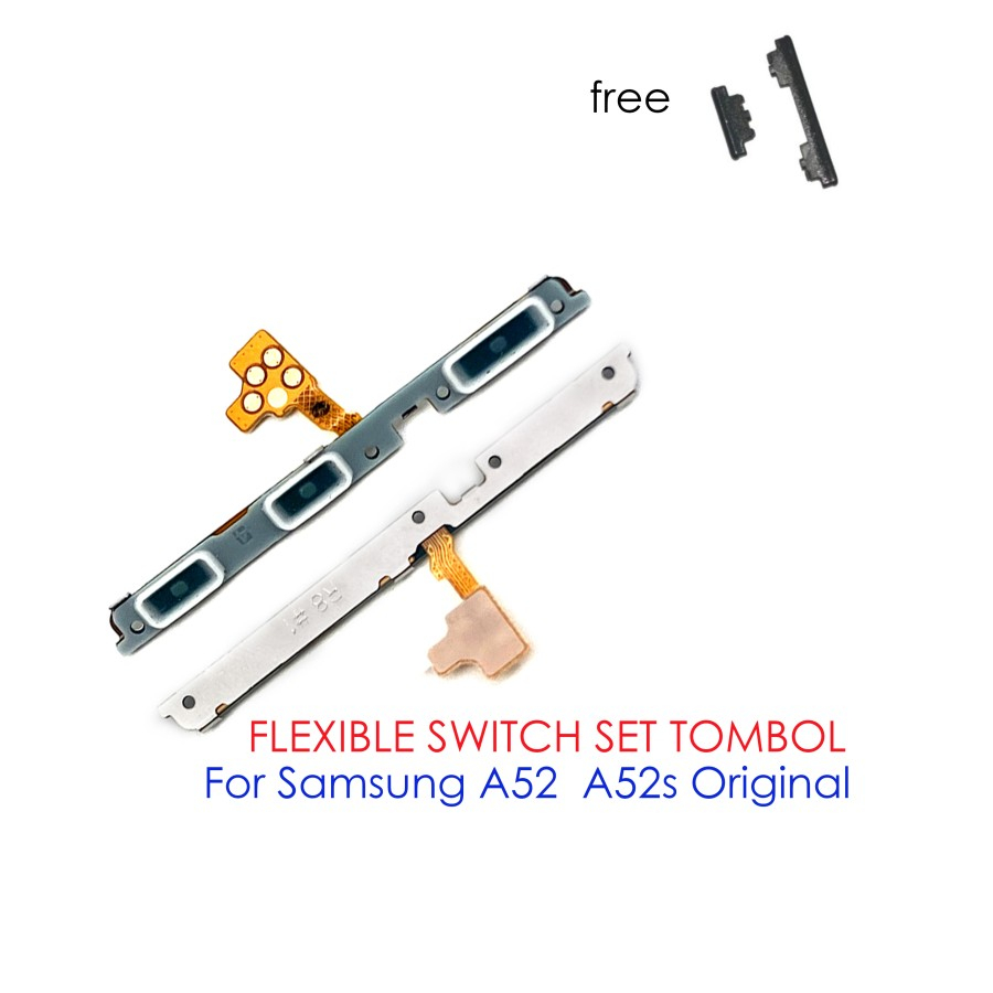 Jual Flexible Tombol Switch On off Volume Samsung A52 A52S Original 100% | Shopee Indonesia