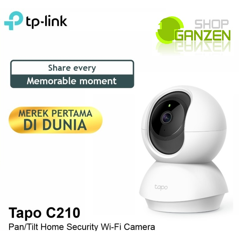 Jual TP-LINK Tapo C210 3MP/2K CCTV Pan/Tilt 360° Home Security Wi-Fi Camera | Shopee Indonesia