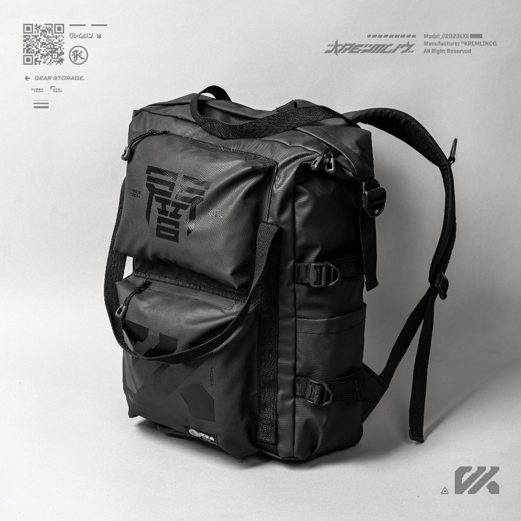 Jual KREMLIN Tas Ransel Bagpack Tech Gear - DETROIT | Shopee Indonesia