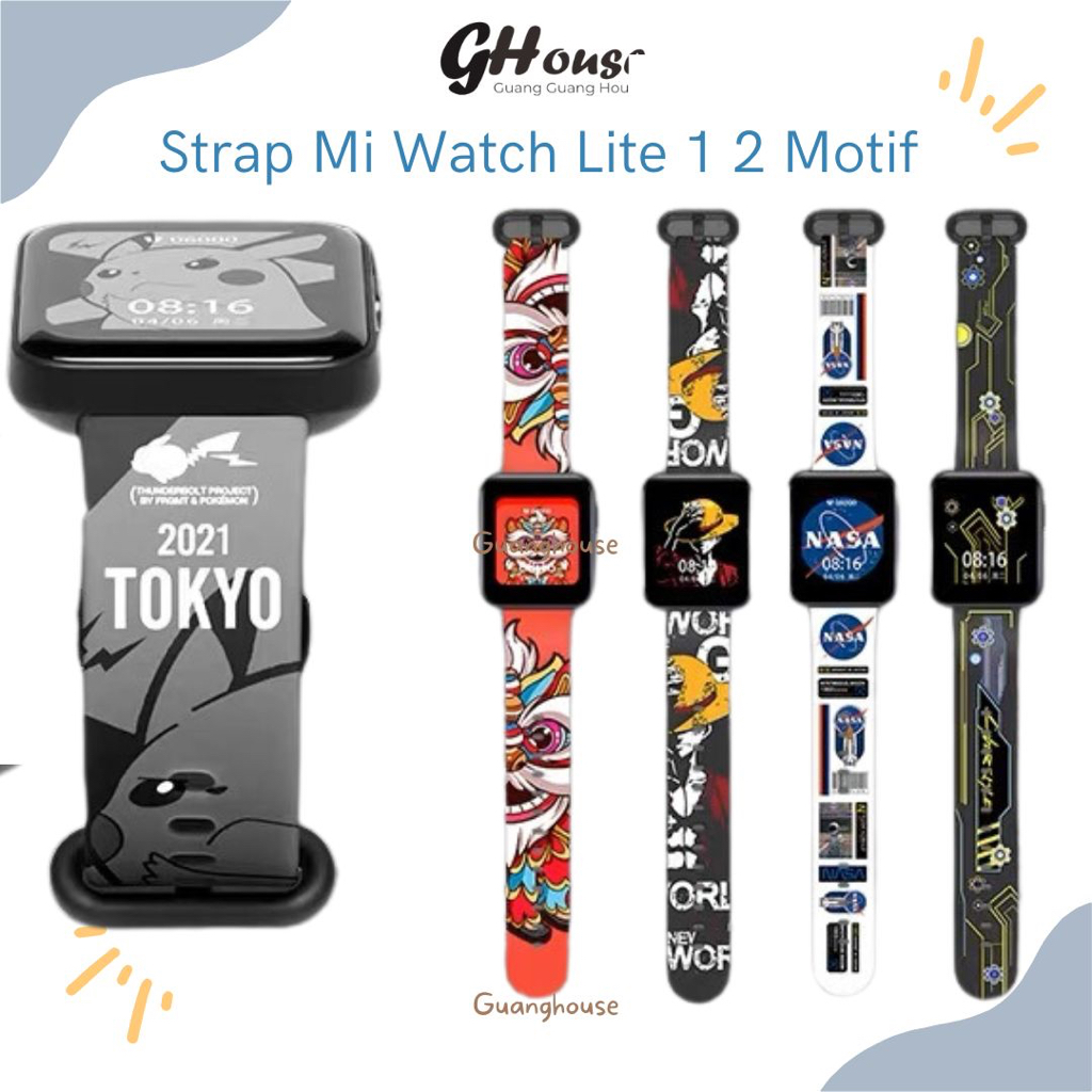 Jual Strap Redmi Watch Lite 1 Lite 2 Motif Tali Pengganti Mi Watch Lite 1 Mi Watch Lite 2 Bahan ...