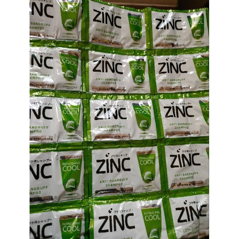 Jual Shampo zinc renteng/renceng isi 12 pasang dan botol | Shopee Indonesia