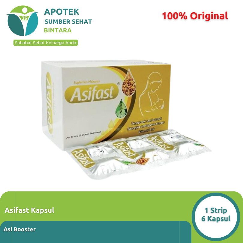 Jual Asifast Asi Booster Pelancar ASI | Shopee Indonesia