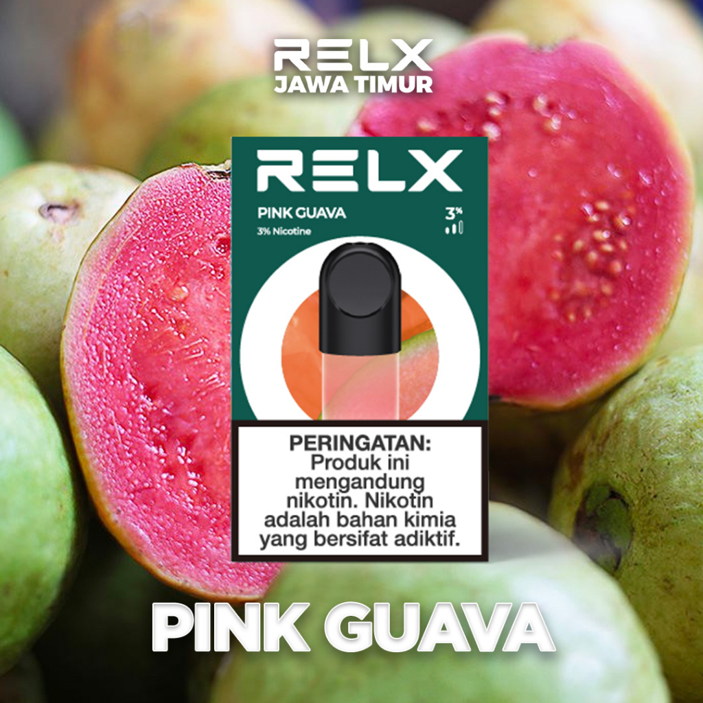Jual Relx Infinity Pod Pink Guava / Jambu | Shopee Indonesia