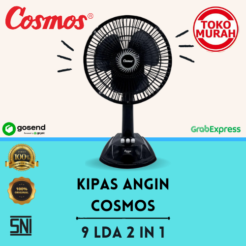Jual Desk & Wall Fan/Kipas Angin Meja 9 Inch COSMOS 9 LDA Twino ...