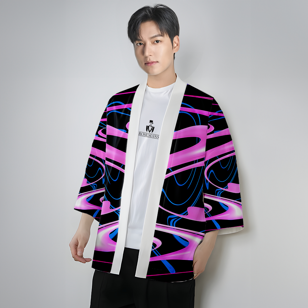 Jual Menghormati Tradisi: Kimono Haori Pria Wanita Batik Beragam Warna ...