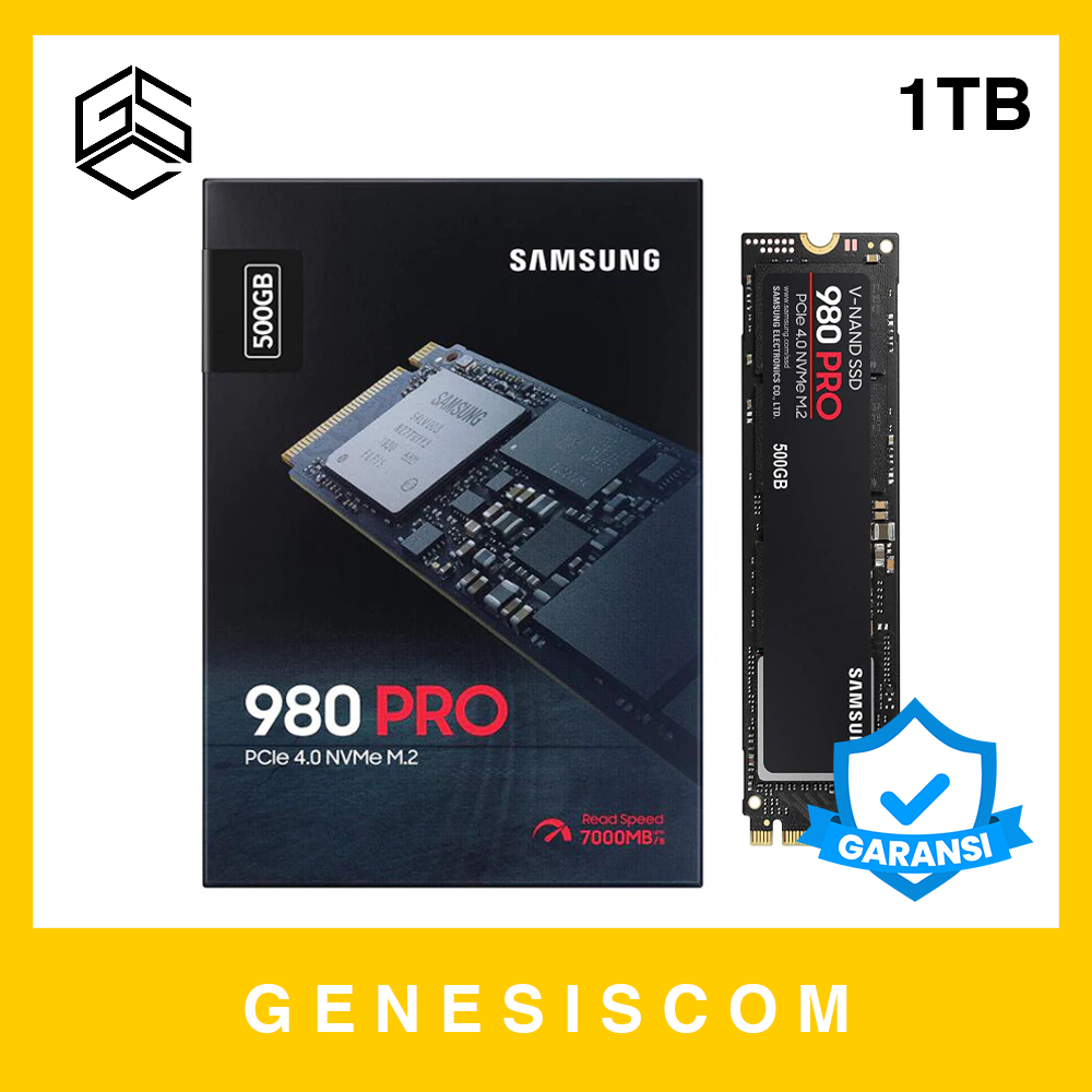 Jual SSD SAMSUNG 980 Pro 1TB - M.2 NVME PCIe Gen4 x4 Internal M2 980Pro Drive Disk Ori | Shopee ...