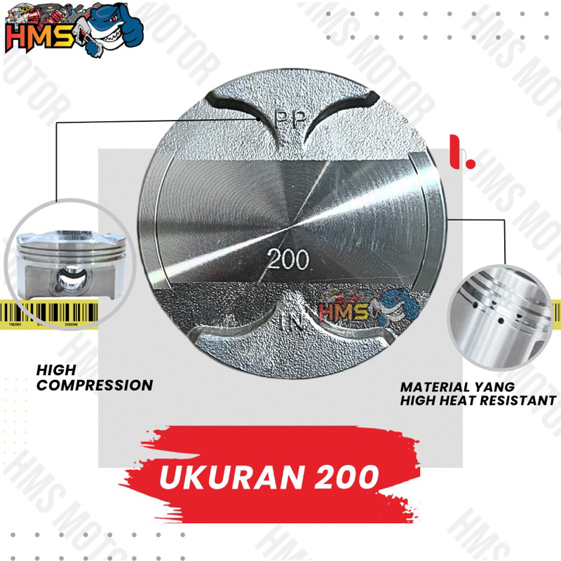 Jual SEHER CBR PISTON RING SET CBR 150 PIN 15 UKURAN STANDAR 0 50 100 ...