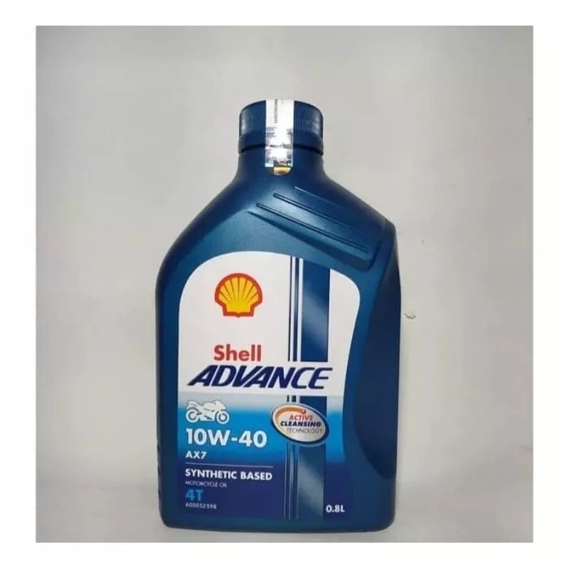 Jual Oli Shell Advance AX7 800ml SAE 10W-40 4T | Shopee Indonesia