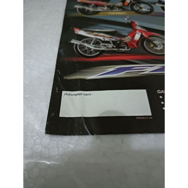 Jual brosur original yamaha fizr | Shopee Indonesia