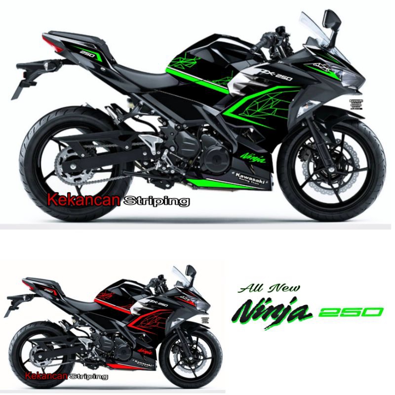 Jual Striping All New Ninja 250fi custom Livery ZX25R 2023 | Shopee ...