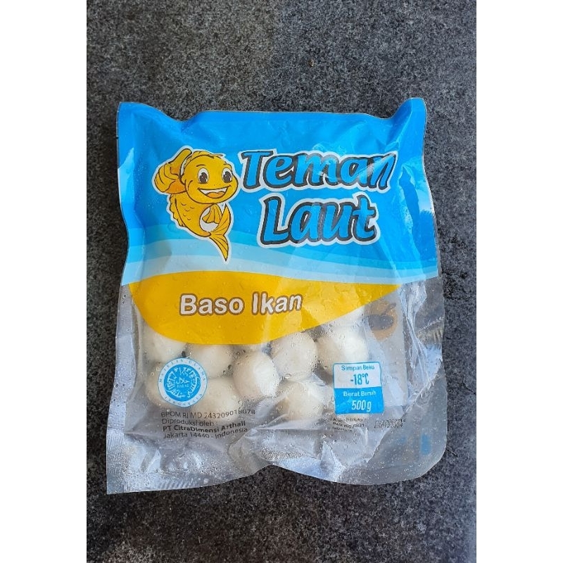 Jual teman laut bakso ikan / fish ball / baso ikan tl | Shopee Indonesia
