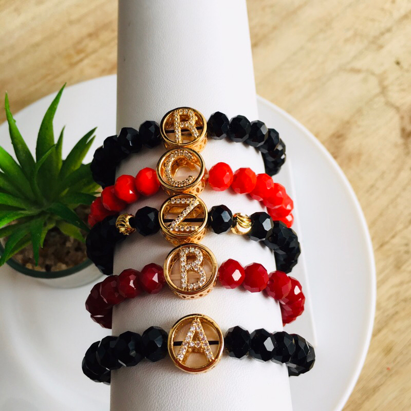 Jual GELANG XUPING HURUF INISIAL NAMA | Shopee Indonesia