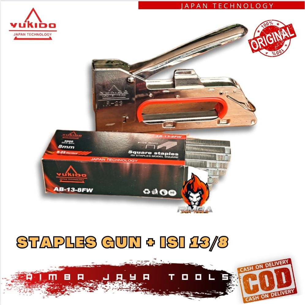 Jual Alat Staples Tembak Stapler Tembak Guntacker Kayu Jok Kulit Motor ...