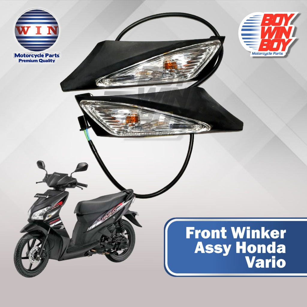 Jual FRONT WINKER ASSY VARIO MERK WIN | Shopee Indonesia