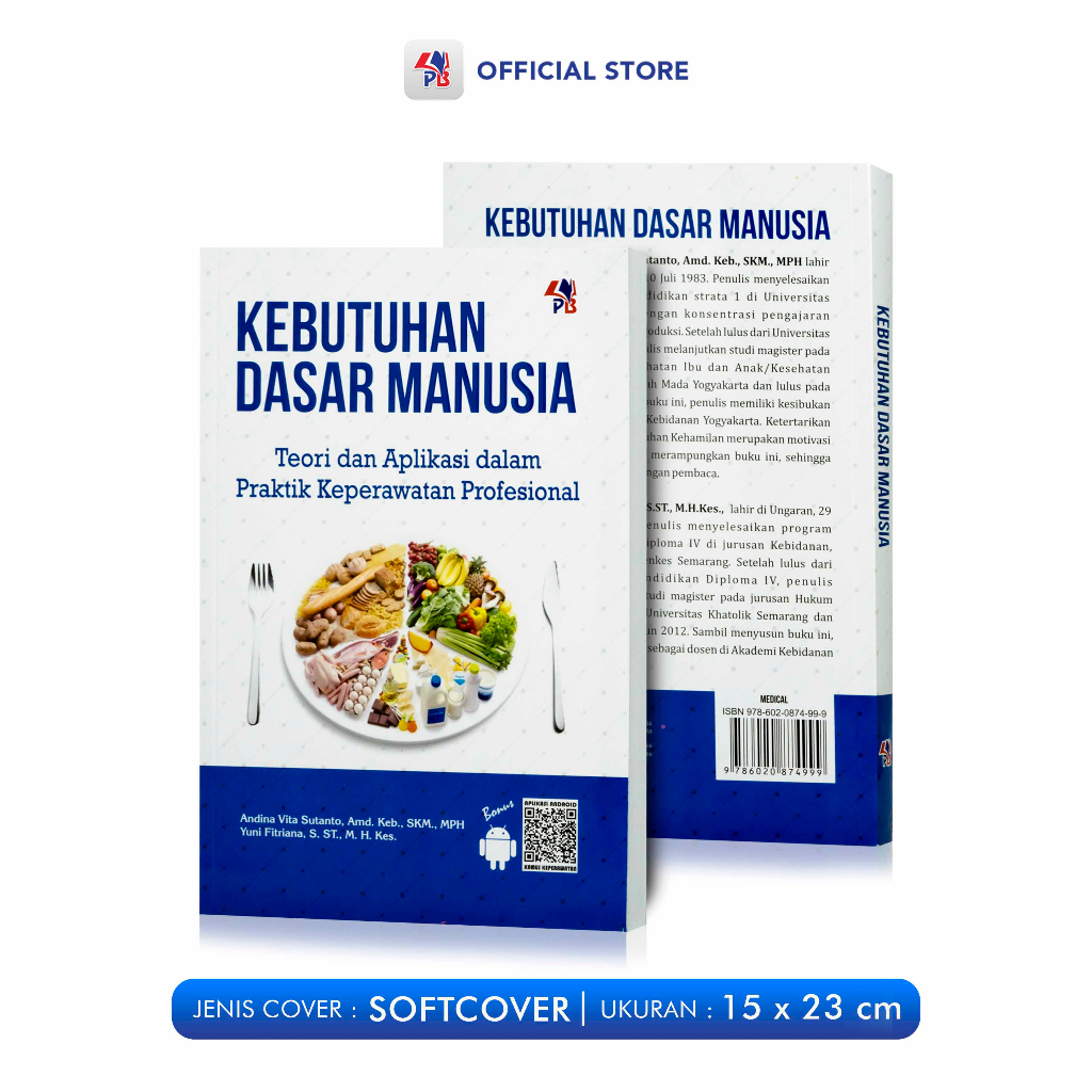 Jual Buku Keperawatan Kebutuhan Dasar Manusia Teori Dan Aplikasi Keperawatan / Pustaka Baru ...