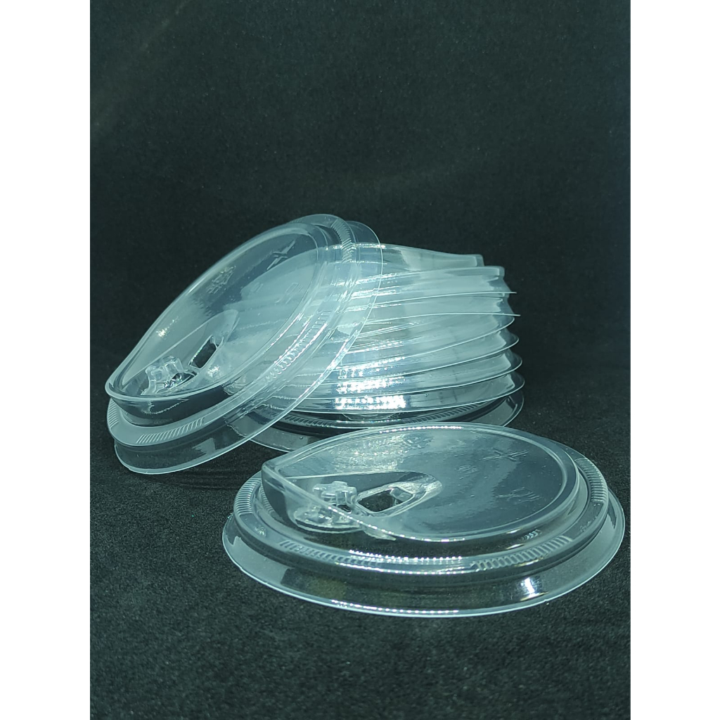 Jual Lid Cup Plastik All Size / Tutup Cup Datar / Tutup Cup Cembung ...