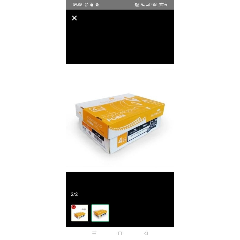 Jual continuous form paperline 14 7/8 x 11 4 ply (B4) | Shopee Indonesia