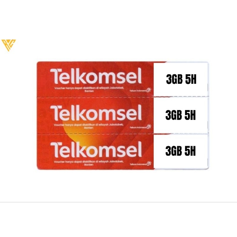 Jual Voucher TELKOMSEL 3gb 5Hari (Khusus JATENG & DIY)(18/02/204) | Shopee Indonesia