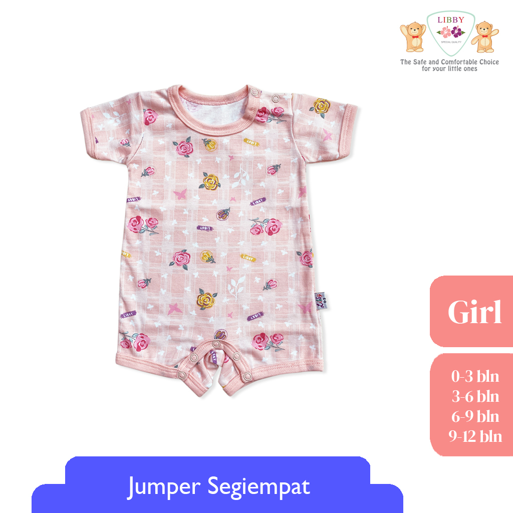 Jual LIBBY Premium Jumper Segiempat Motif Girl (1 PCS/PACK) | Shopee ...