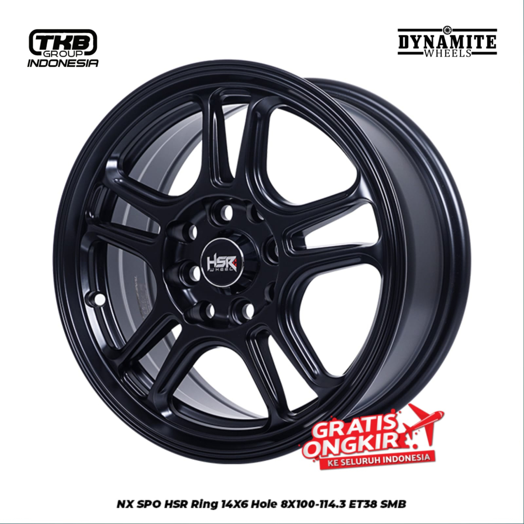 Jual VELG RACING HSR BUAT MOBIL KARIMUN KIA PICANTO KIJANG LGX RING 14 TYPE NX SPO BAUD 4 X 100 ...