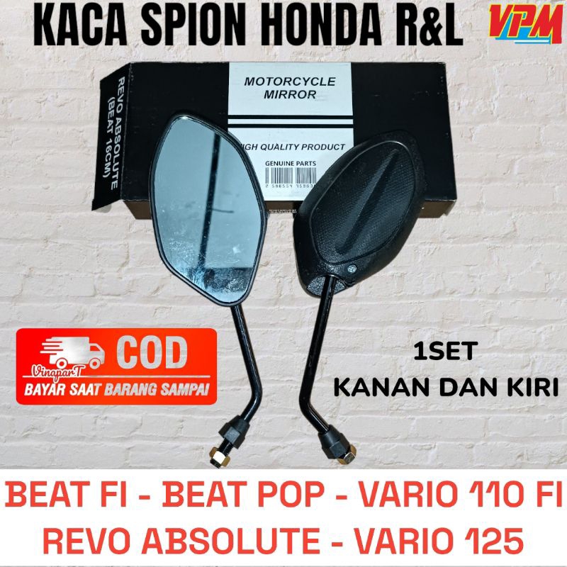 Jual kaca spion beat lama revo absolute model standar original set ...