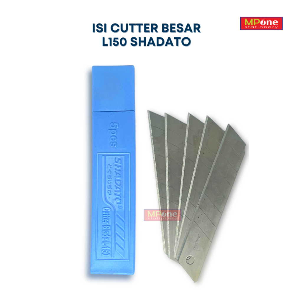 Jual Isi Cutter Shadato L150 / Isi Cutter Shadato / Isi Cutter Besar ...