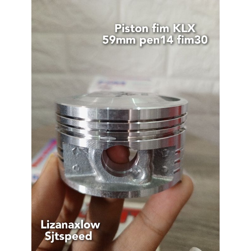 Jual piston fim KLX os100 59 mm pen14 fim30 | Shopee Indonesia