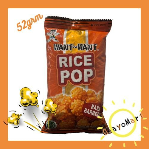 Jual Want want rice pop rasa Barbeque / Wantwant Rice pop BBQ Flavors ...