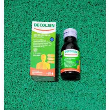 Jual DECOLSIN SIRUP/60ML/OBAT BATUK DAN FLU | Shopee Indonesia