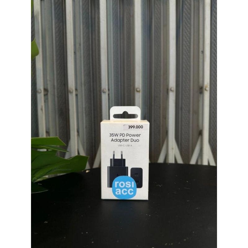 Jual Samsung 35 watt Power Adapter Duo (typeC dan type A) | Shopee ...