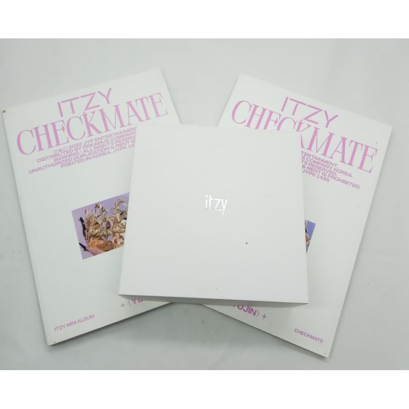 Jual ITZY OFFICIAL Light ring - Lightstick + ALBUM CHECKMATE UNSEALED ...