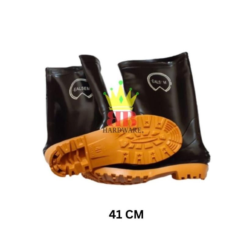 Jual SEPATU BOOT KARET UKURAN 39 - 43 / SEPATU PROYEK / SAFETY BOOT ...