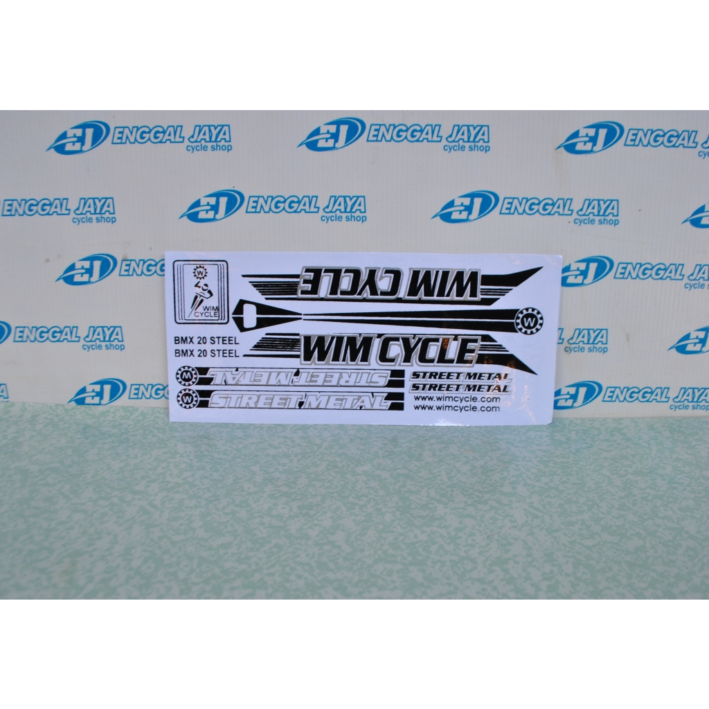 Jual Decal Sticker Sepeda Street Metal - Stiker Sepeda MTB Gunung ...