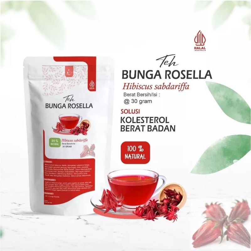 Jual Rosella, teh rosella, rosela, rosella kering, bunga rosella kering ...