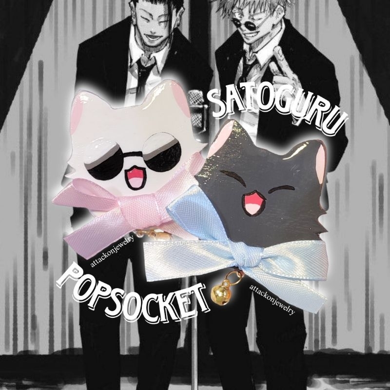 Jual Handmade Popsocket Anime Jujutsu Kaisen Gojo Satoru Geto Suguru ...